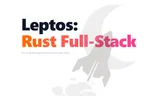 Full stack with Rust: axum + leptos + tailwind.css