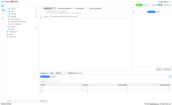 SQL + DataOps = SQLMesh?